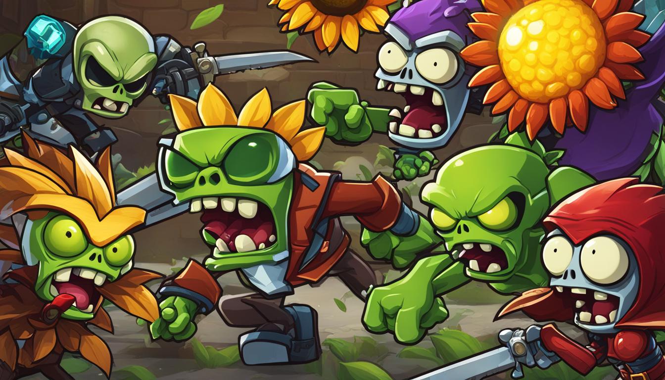Battle it Out with Plants vs Zombies Heroes - Fun Strategy Game!