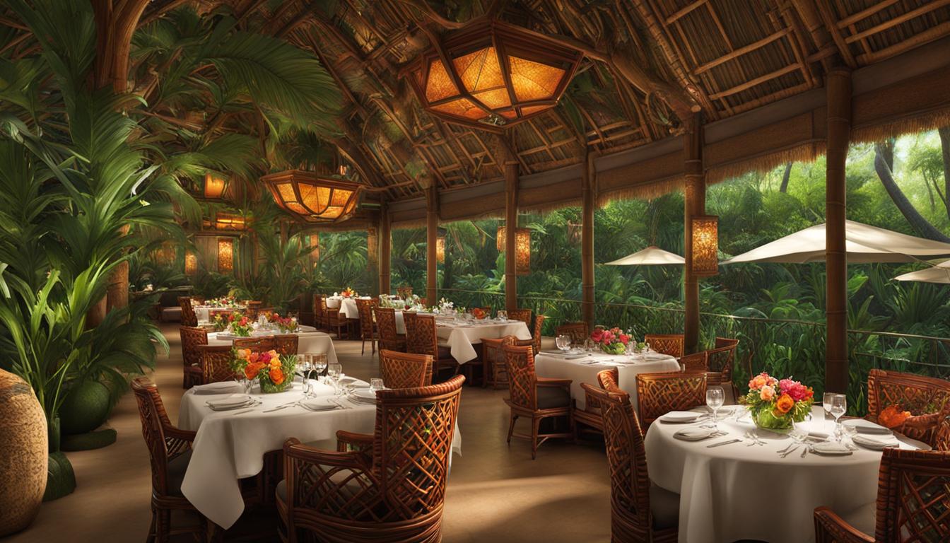 Explore the Delights at the Animal Kingdom Restaurant!