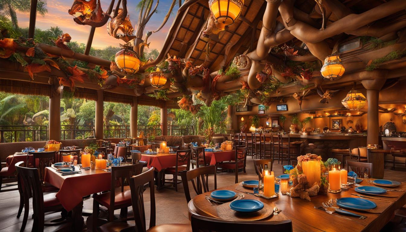 Explore the Delights at the Animal Kingdom Restaurant!